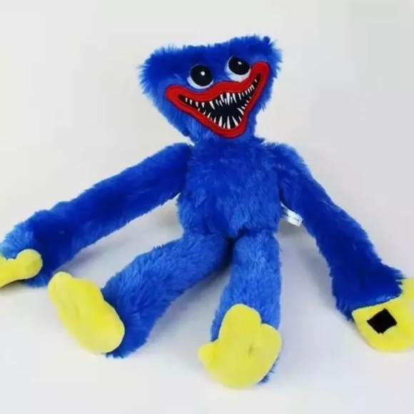 Toys | Poppy Playtime Blue Huggy Wuggy Plush Toy Stuffed Monster 16 Toy ...